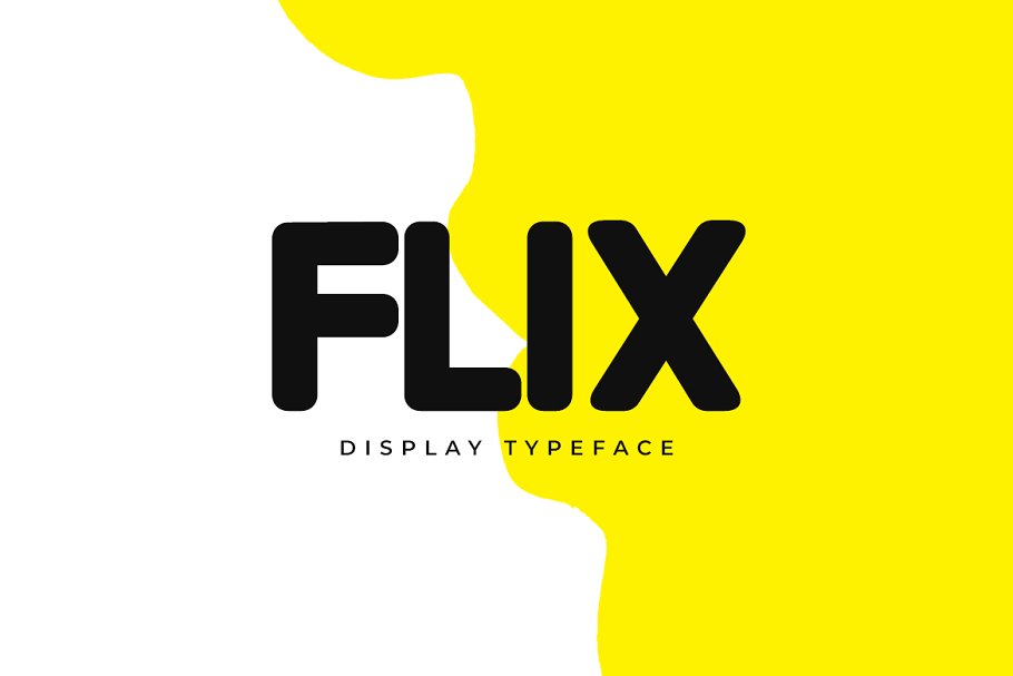 Flix: скачать шрифт и установить для веб-сайта и фотошопа бесплатно.