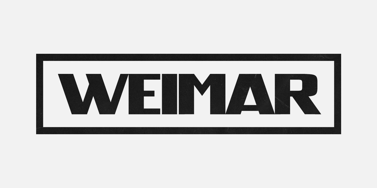 Weimar: скачать шрифт и установить для веб-сайта и фотошопа бесплатно.